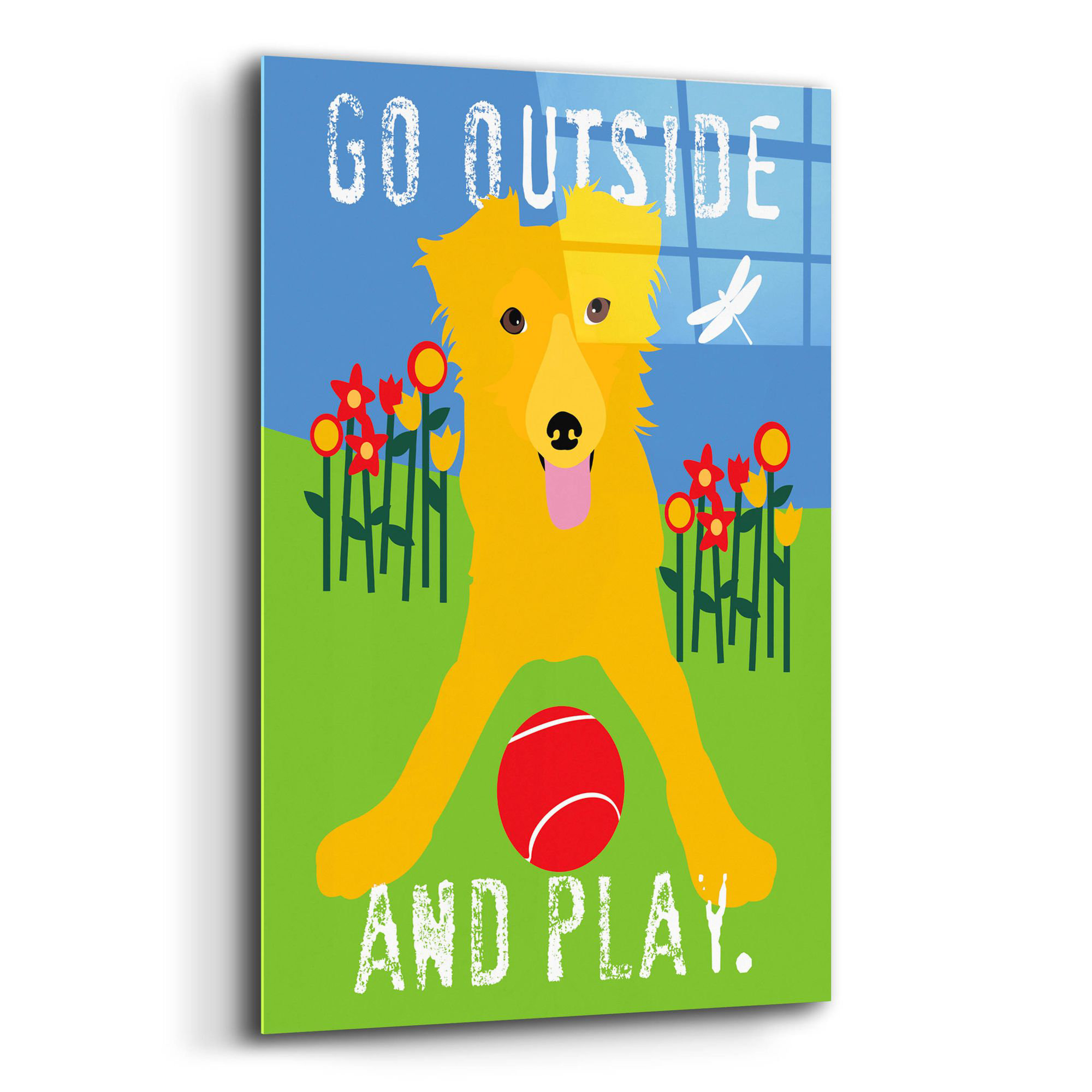 Red Barrel Studio® Red Barrel Studio 'Go Outside And Play' By Ginger ...