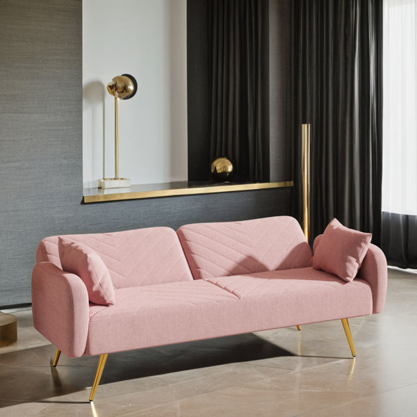 Mercer41 Mervela 71'' Upholstered Convertible Sofa | Wayfair