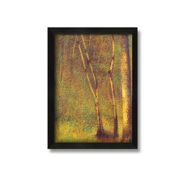 ClassicLiving Seurat Forest In Pontaubert - Single Picture Frame ...