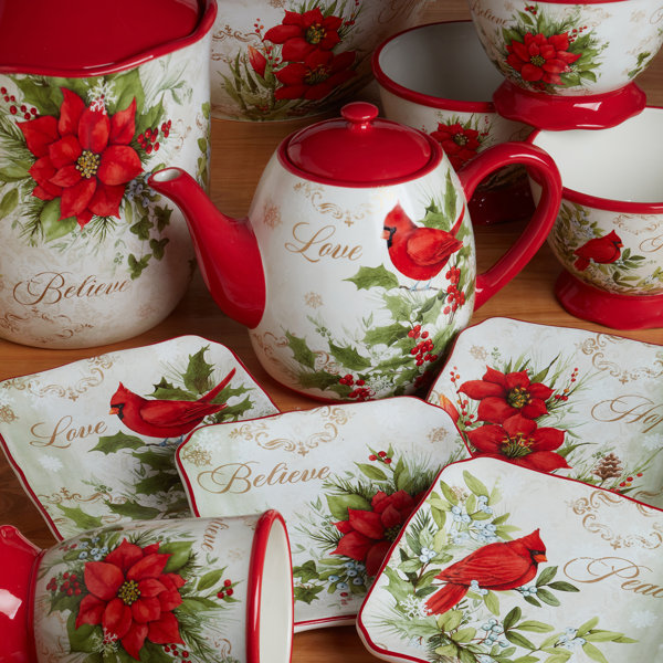 Certified International Winter''s Medley 16Pc Dinnerware Set & Reviews ...