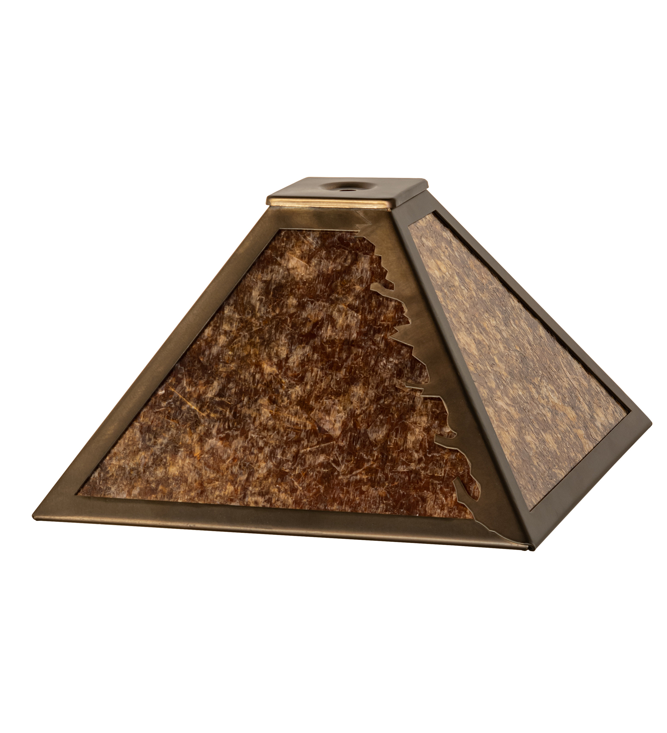 Meyda Lighting 11" Square Leaf Edge Shade | Perigold