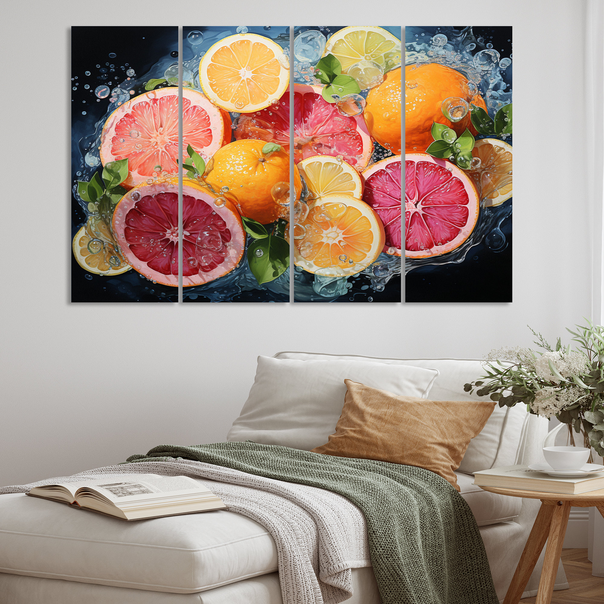 Ebern Designs Tropical Citrus V - Fruits Metal Wall Decor Set - Wayfair ...