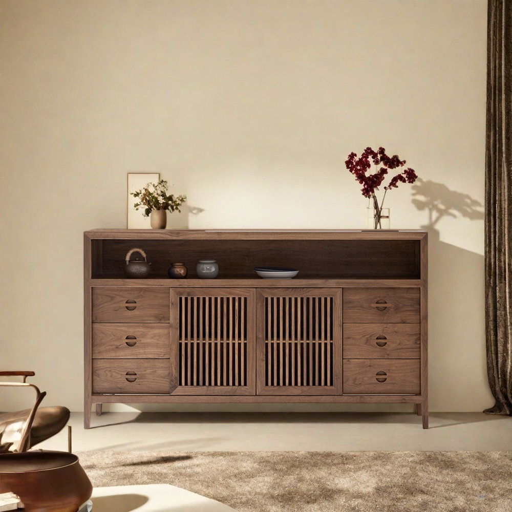 marlao High-End Black Walnut Sideboards | Wayfair