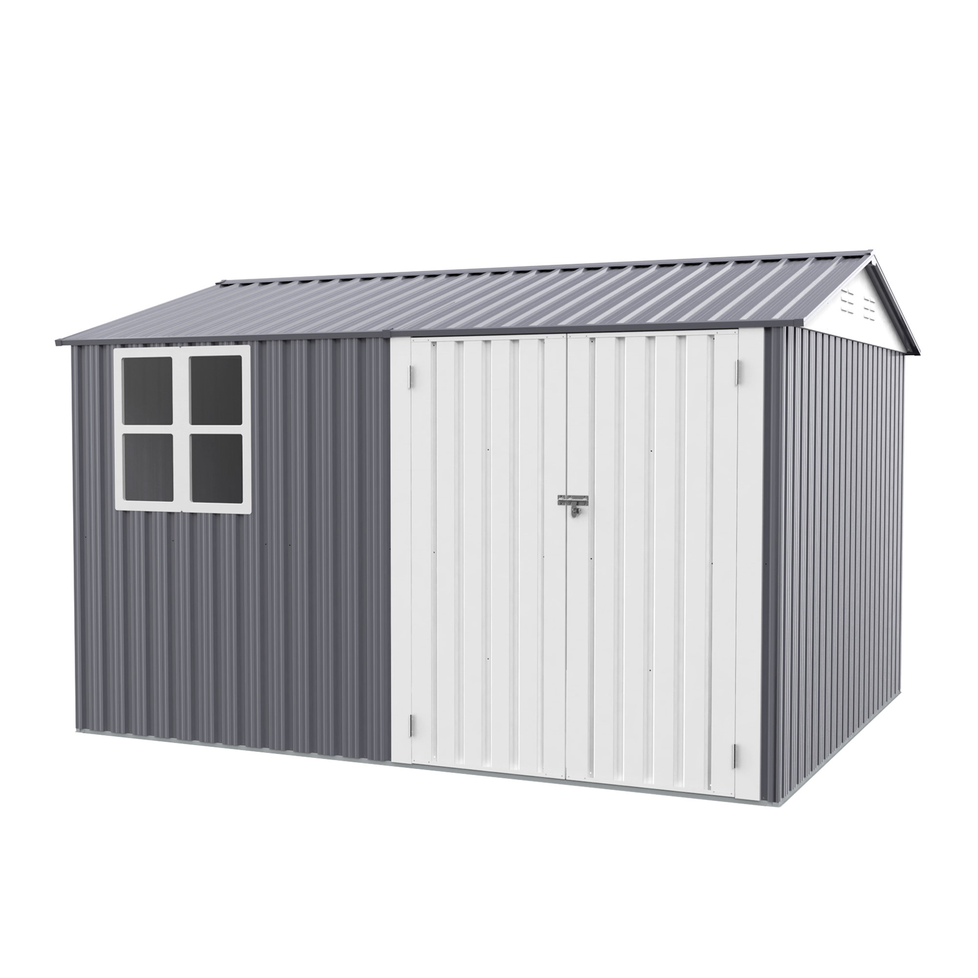 Best Robe Ever 8X10 FT Outdoor Storage Shed With Sloped Roof, Double ...