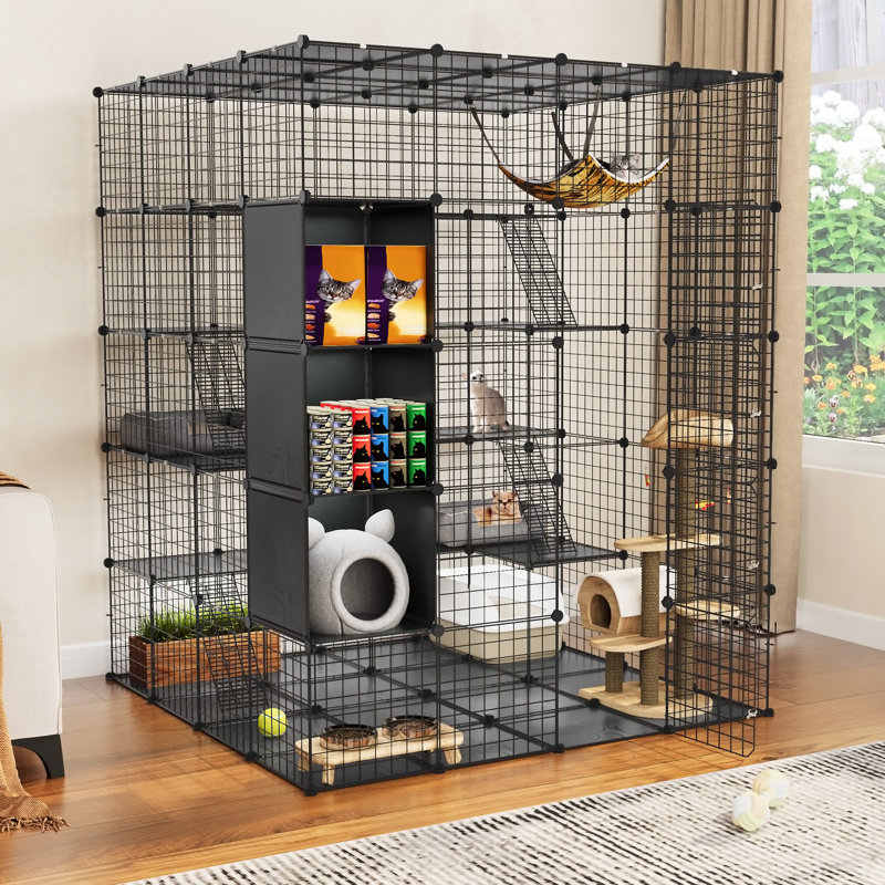 Archie & Oscar™ Willer Indoor/Outdoor Cat Cage, Catio, Cat House ...