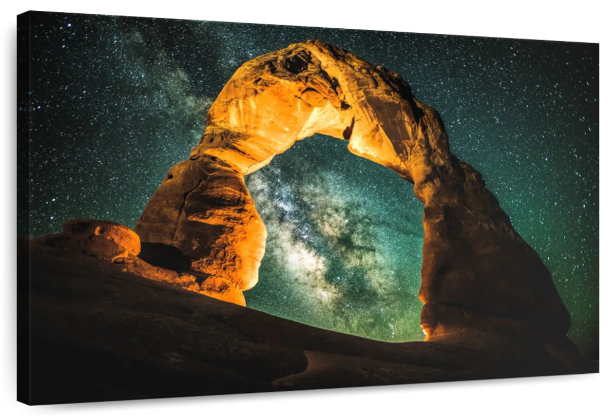 Ebern Designs Oberle Delicate Arch Starry Night - Wayfair Canada