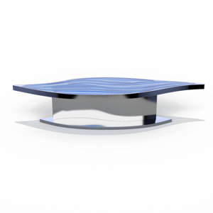 Arditi Collection Flora Pedestal Coffee Table | Perigold