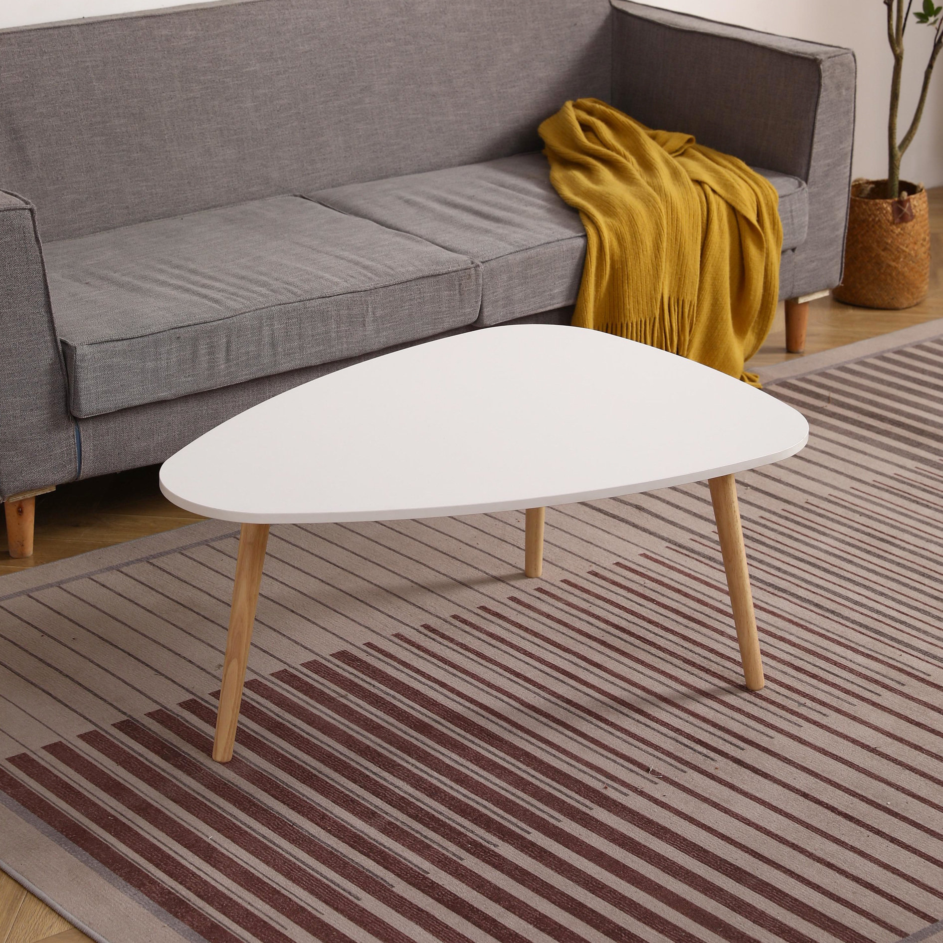 George Oliver Oval Coffee Table - 950: Elegant & Practical For Living ...