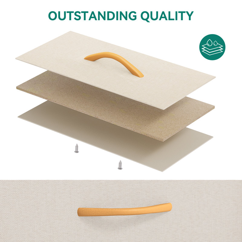 17 Stories 5-Drawer Chest Of Drawers，45Cm W Bedroom Drawers | Wayfair.co.uk