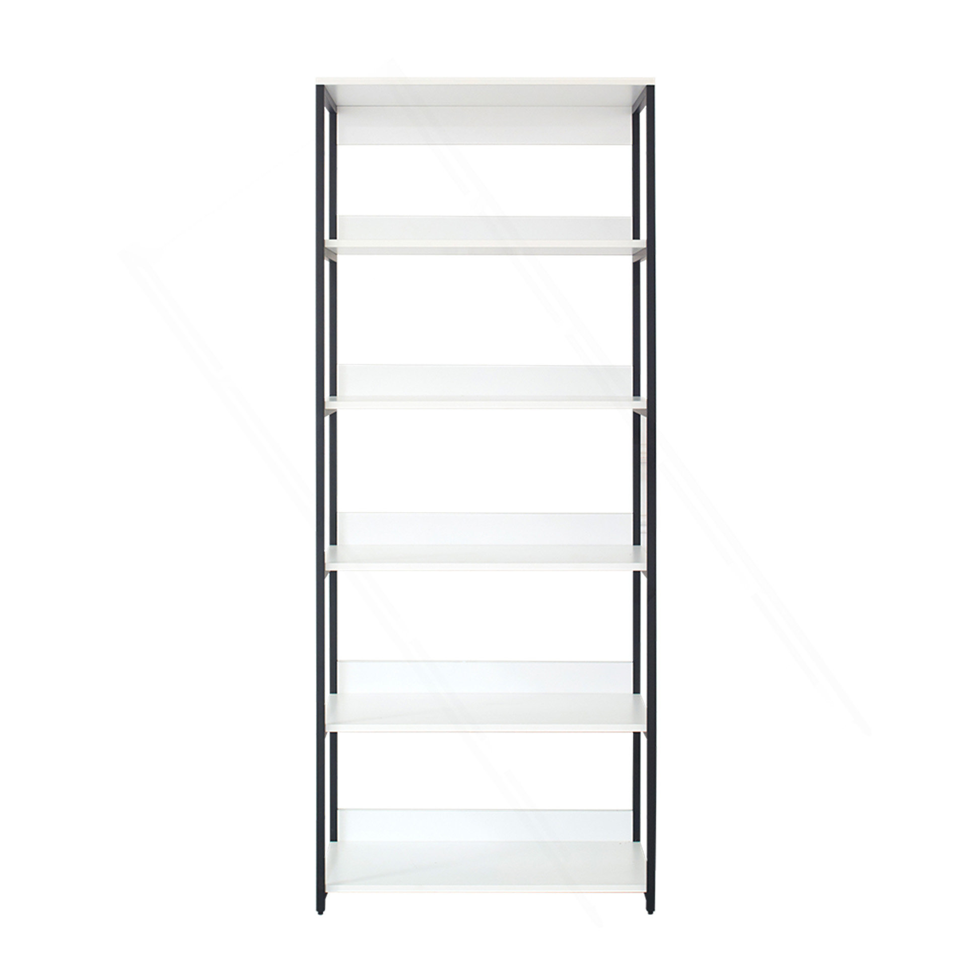 Latitude Run® Fiona Wood And Metal Walk-In Closet With Five Shelves ...