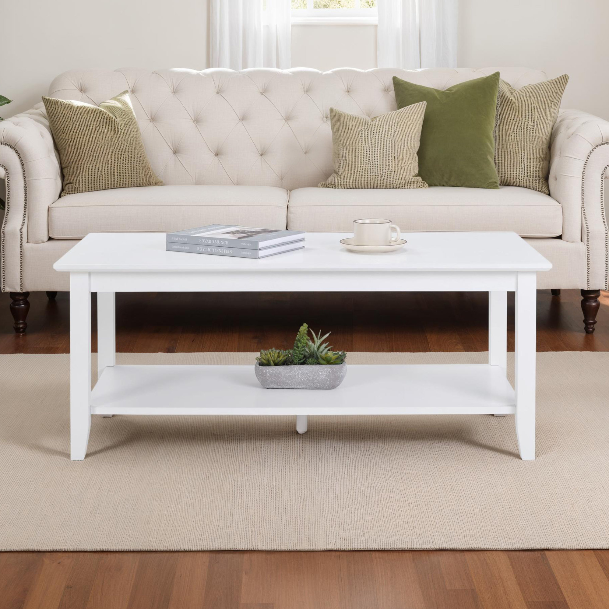 Winston Porter Winston American Heritage Rectangle Coffee Table with ...
