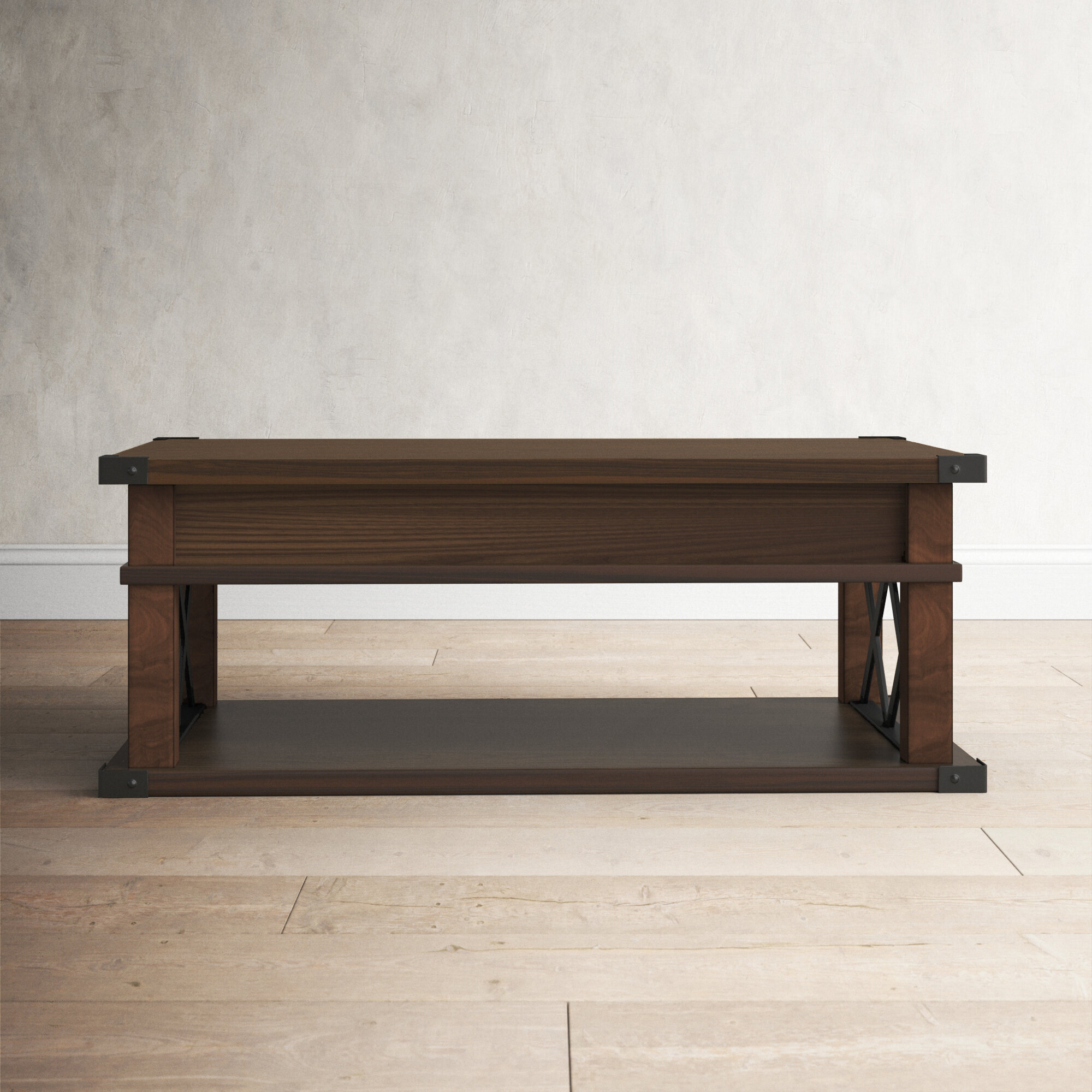 Birch Lane™ Bridget Solid Wood Lift Top Extendable Coffee Table with ...