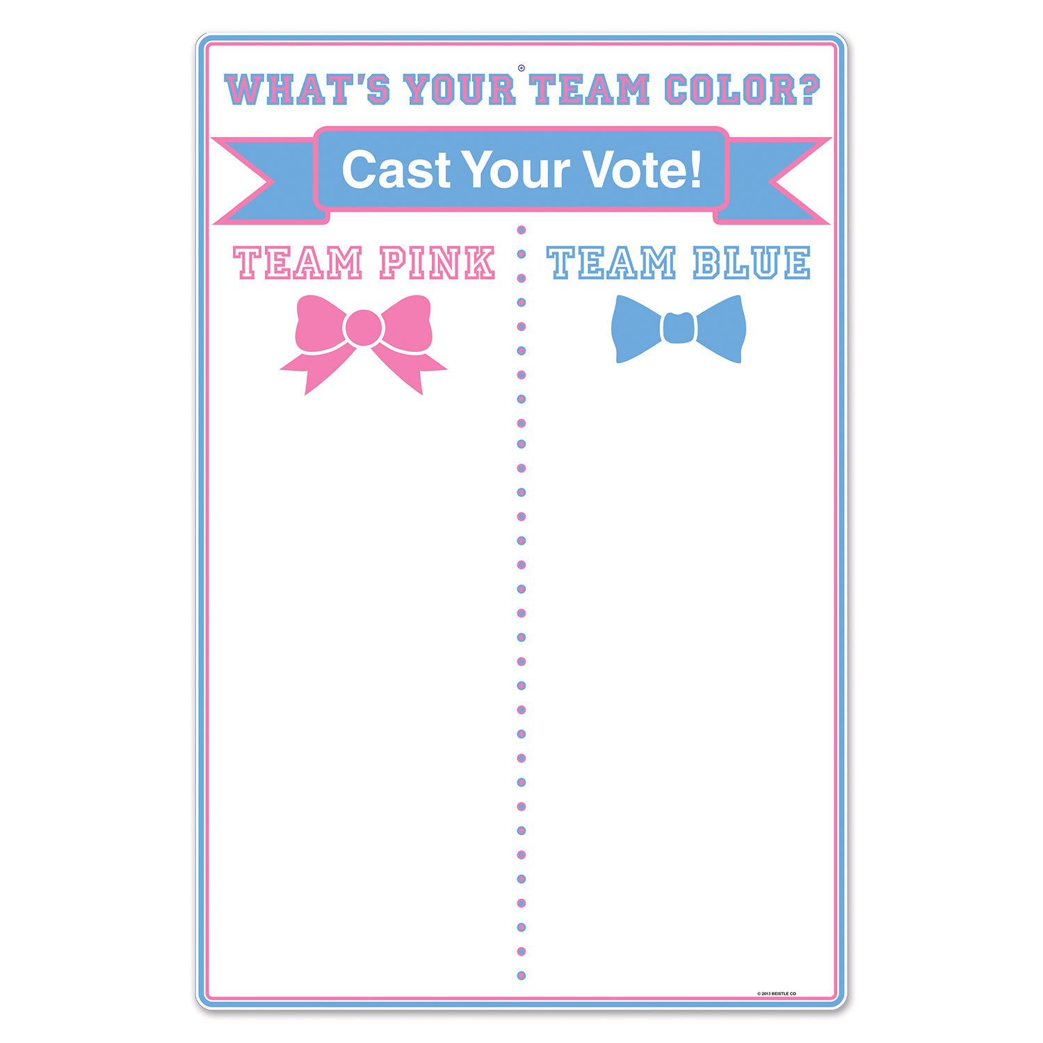 The Party Aisle™ Team Voting Tally Board Wall Décor | Wayfair