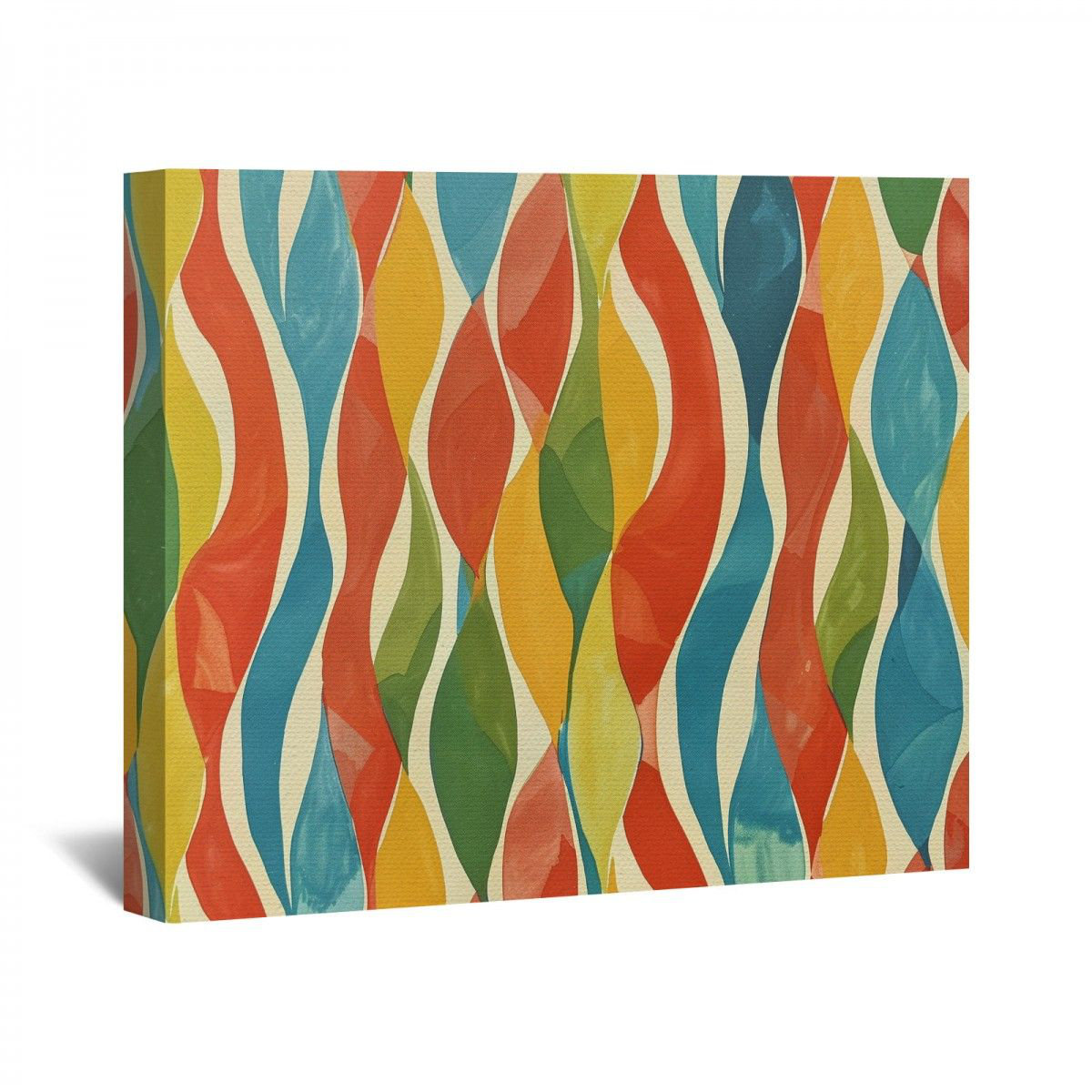 Ivy Bronx " Wavy " on Canvas | Wayfair