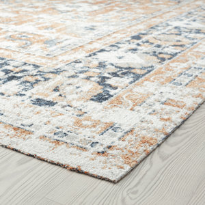 Mistana™ Crose Performance Rust Rug & Reviews | Wayfair