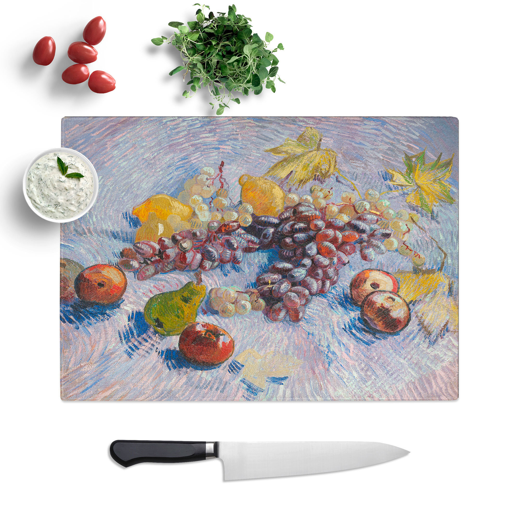 East Urban Home Fruit by Vincent Van Gogh Chopping Board | Wayfair.co.uk