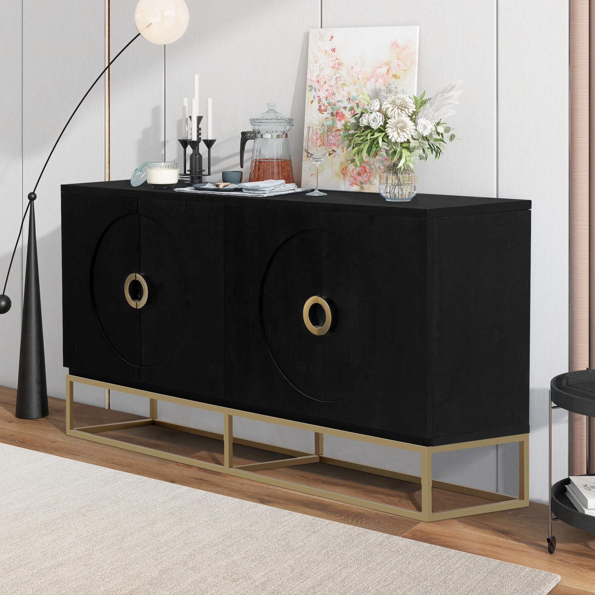 Bungalow Rose Kinisha 60'' Sideboard | Wayfair