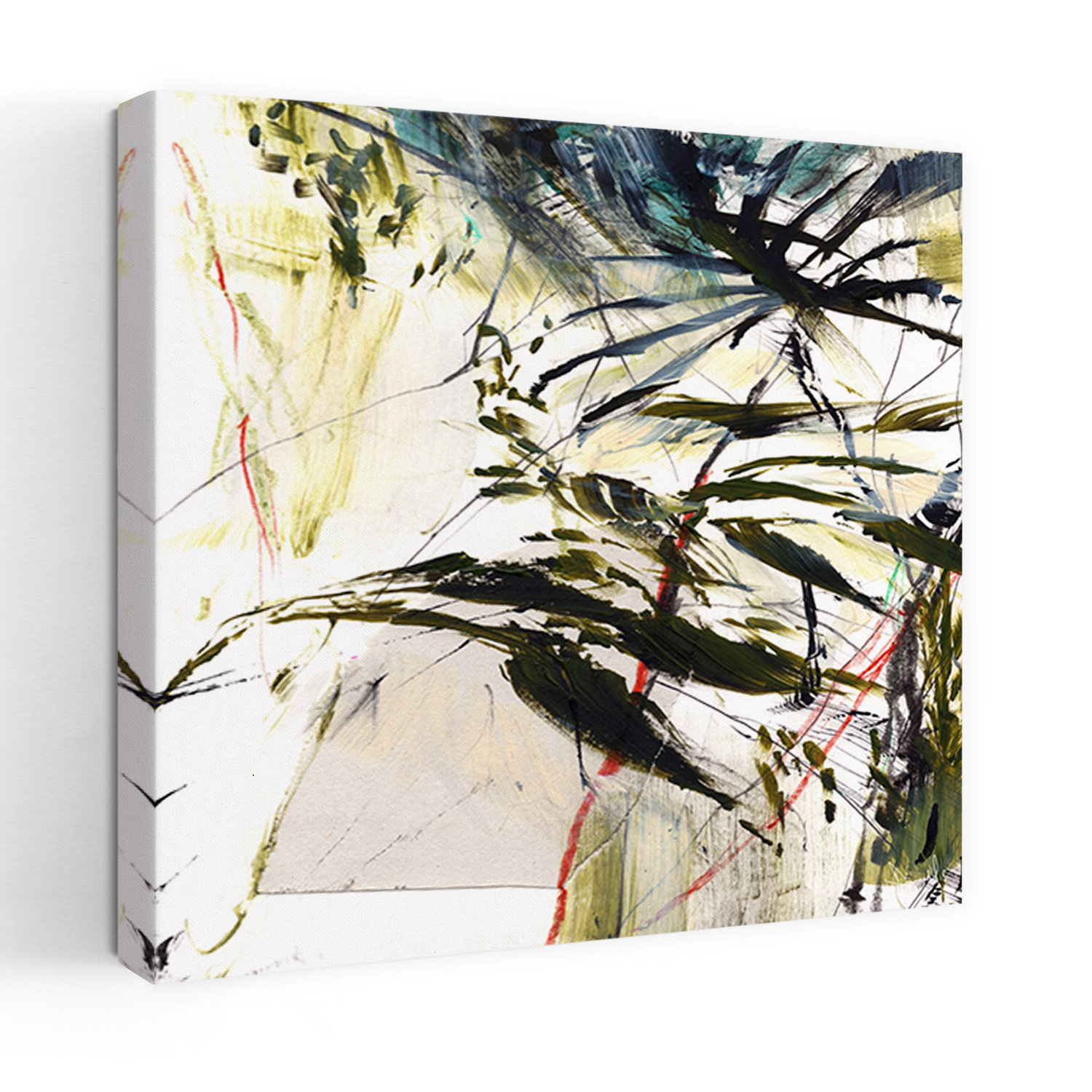 Latitude Run® Contemporary Art Abstract Modern Nature Tropical Art ...