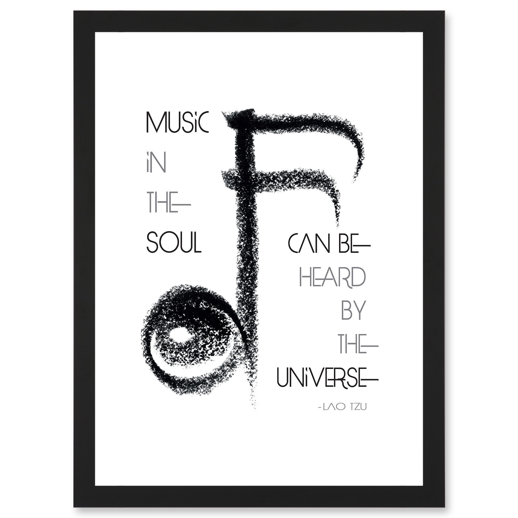Happy Larry Lao Tzu Music In The Soul Universe Uplifting Quote Artwork ...