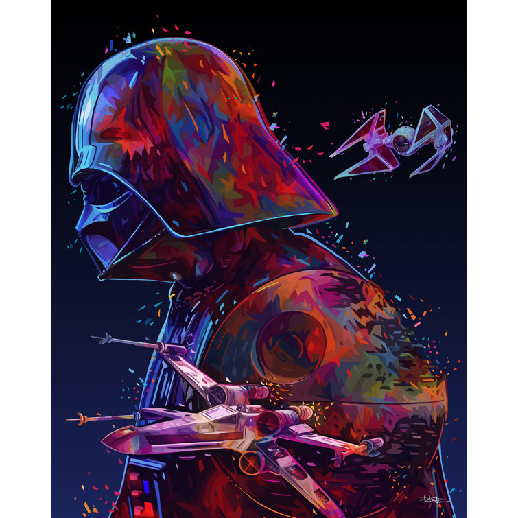 Ebern Designs " Star Wars " by Alessandro Pautasso Print on Paper ...
