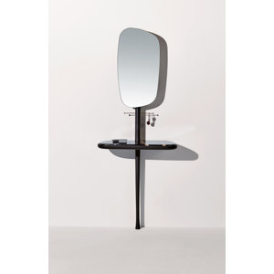 Nomon Tocador Solid Wood Vanity with Mirror | Perigold