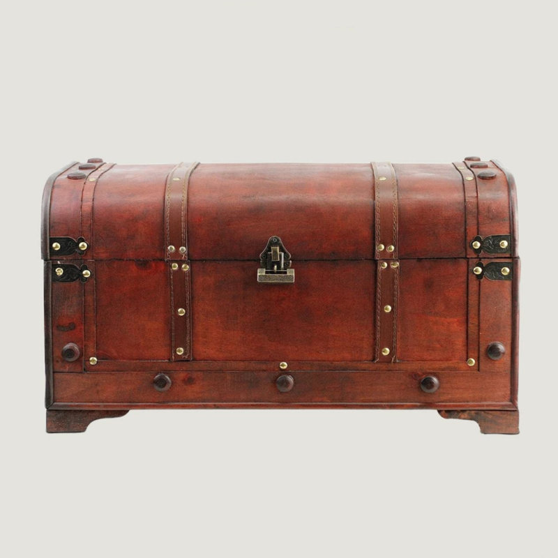 Longshore Tides Pirate Treasure Chest Storage Box | Wayfair