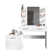 Brayden Studio Alyrah Dressing Table with Mirror | Wayfair.co.uk