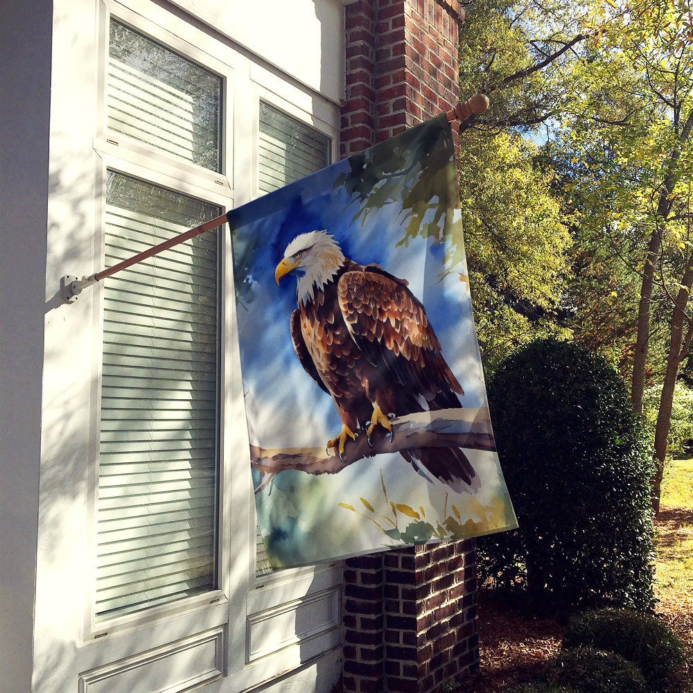Caroline's Treasures Eagle House Flag_DAC3215 | Wayfair