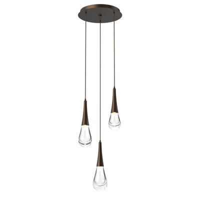 Hammerton Studio Raindrop - Light LED Cluster Pendant | Wayfair