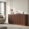 George Oliver 59'' Fluted TV Stand with Built-in Power Outlet ...