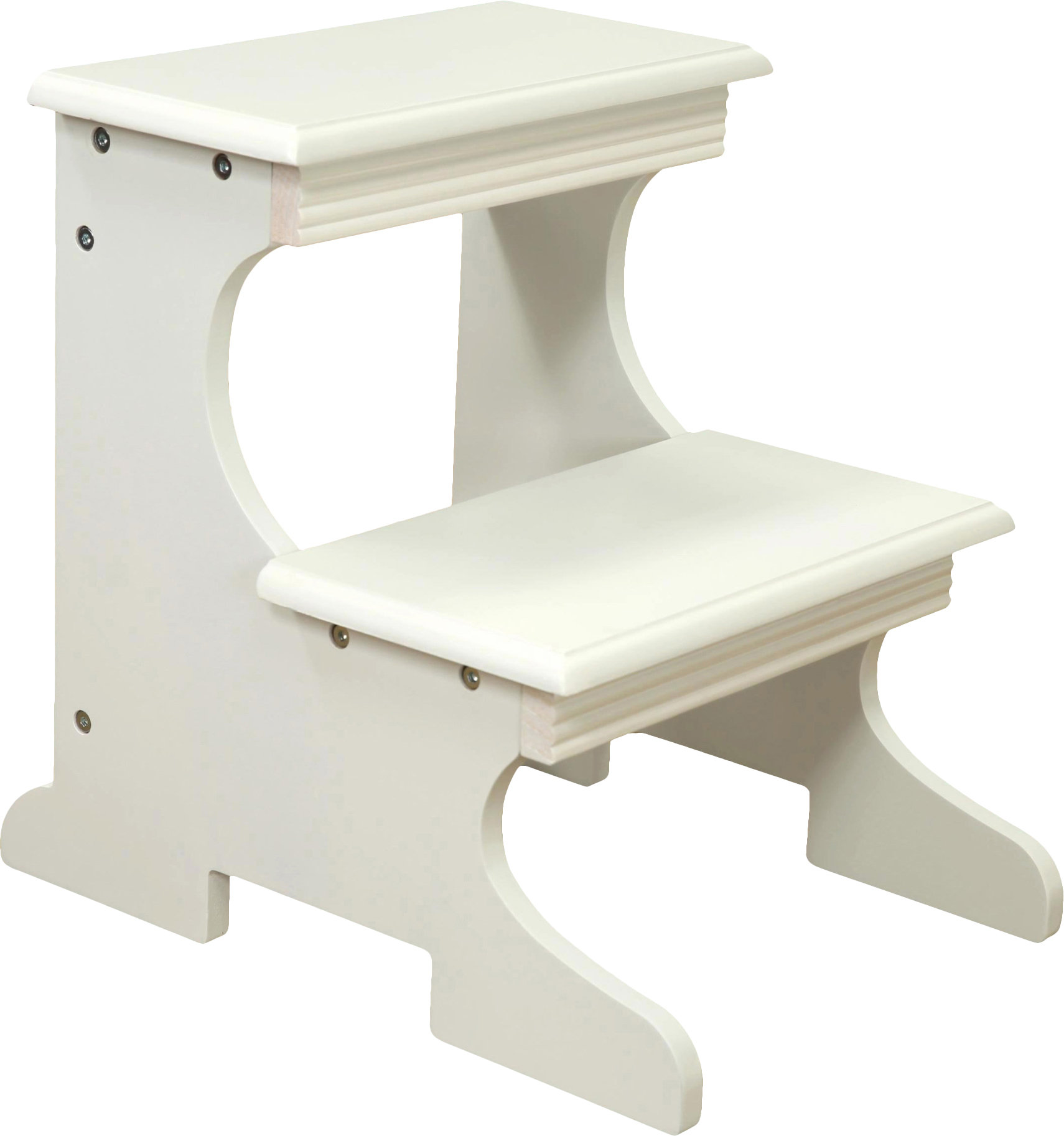 Charlton Home® Crestside 2 - Step Wood Step Stool & Reviews - Wayfair ...