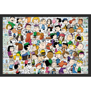 Buy Art For Less Peanuts Collage Framed On Paper Print | Wayfair