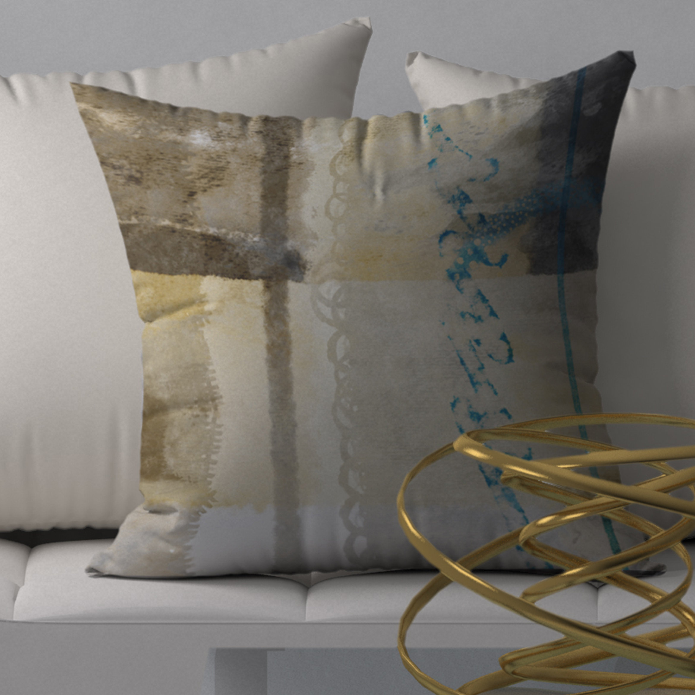 LeRoi Products Wonderful Pick-Me-up Square Pillow Cover & Insert | Wayfair