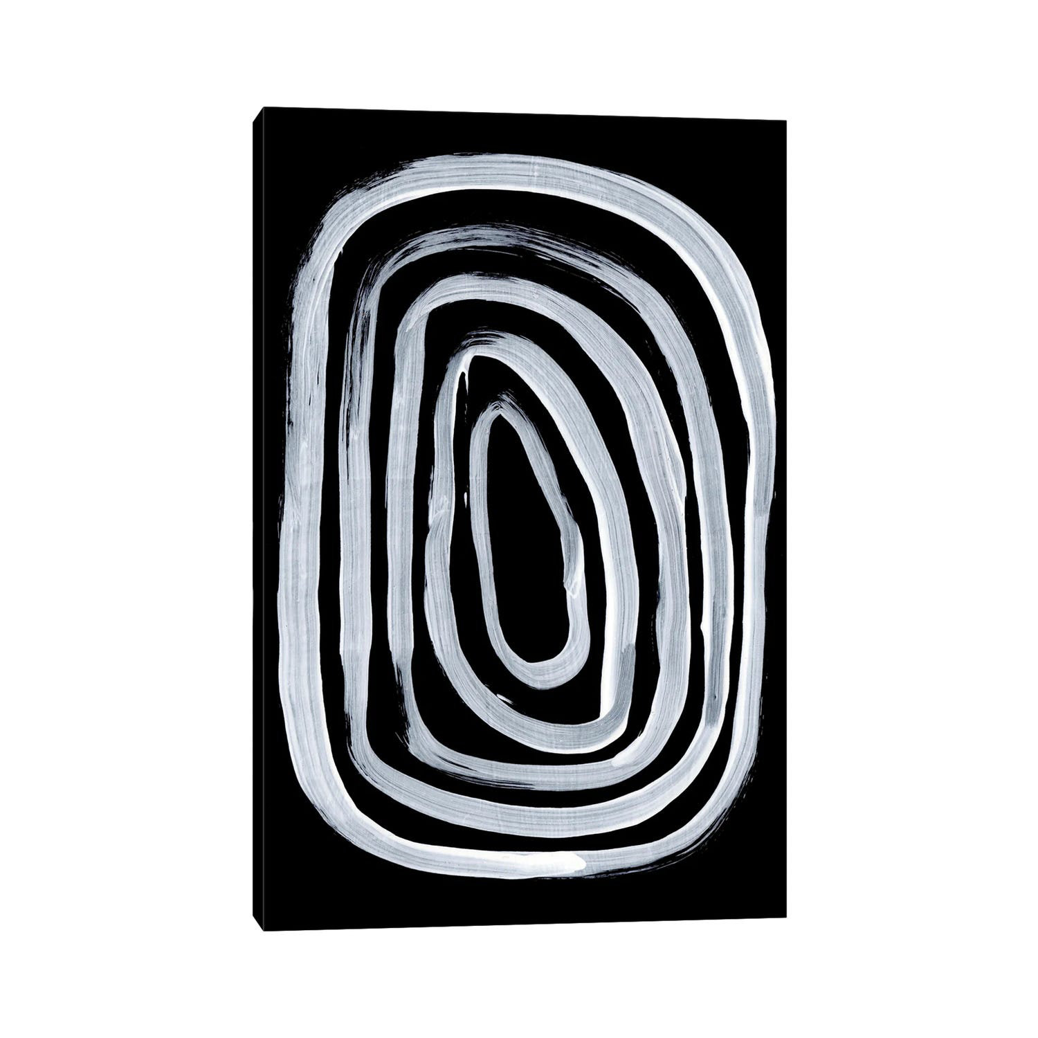 East Urban Home Ghost Rings by - Wrapped Canvas | Wayfair