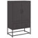 Borough Wharf Highboard 68X39x111.5 Cm Steel | Wayfair.co.uk