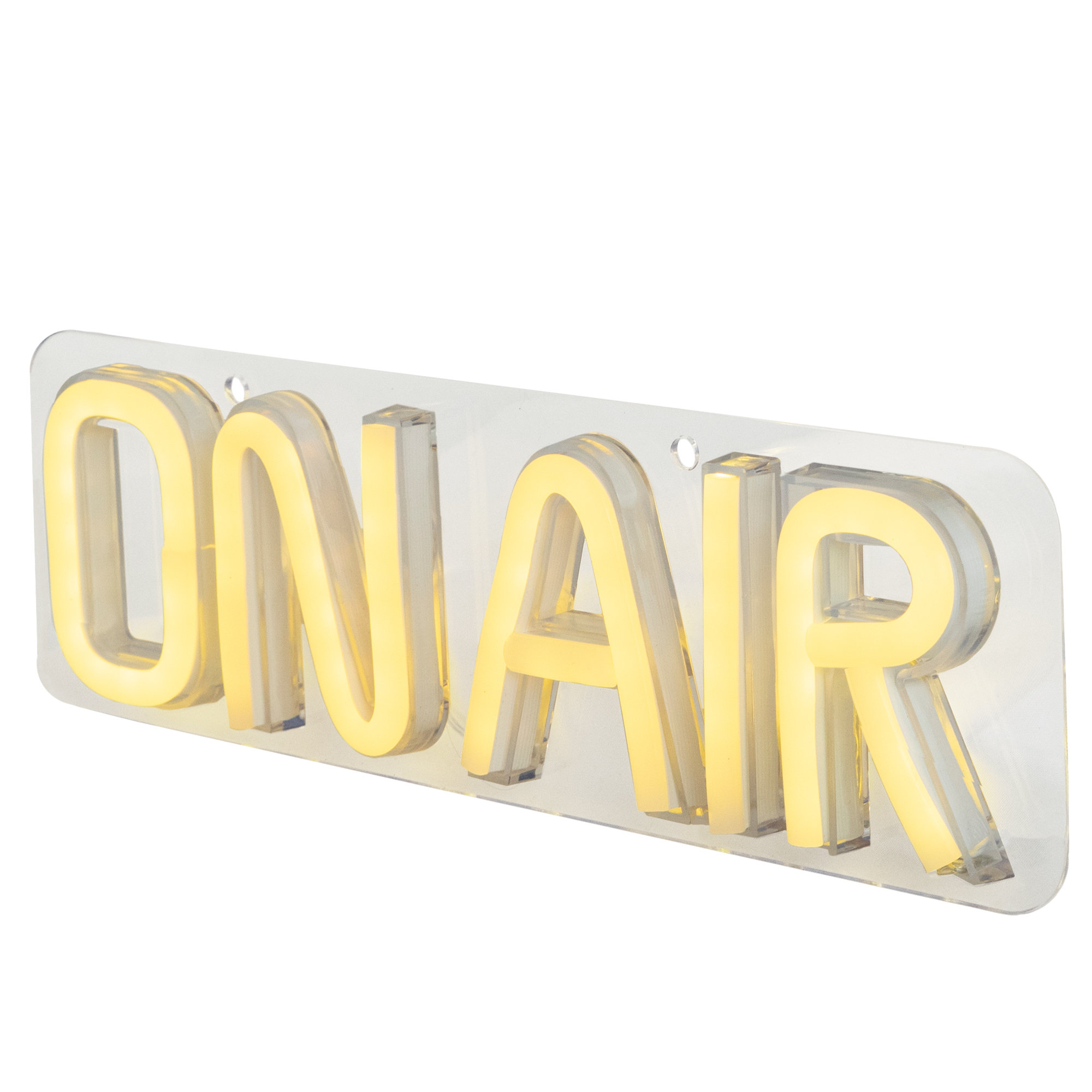 Northlight 11" LED Neon Style 'On Air' Wall Sign | Wayfair
