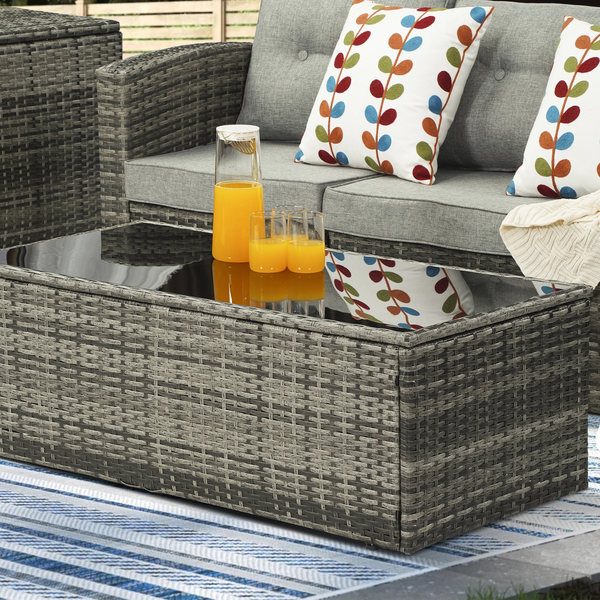 Ebern Designs Kyndi Glass End Table - Wayfair Canada