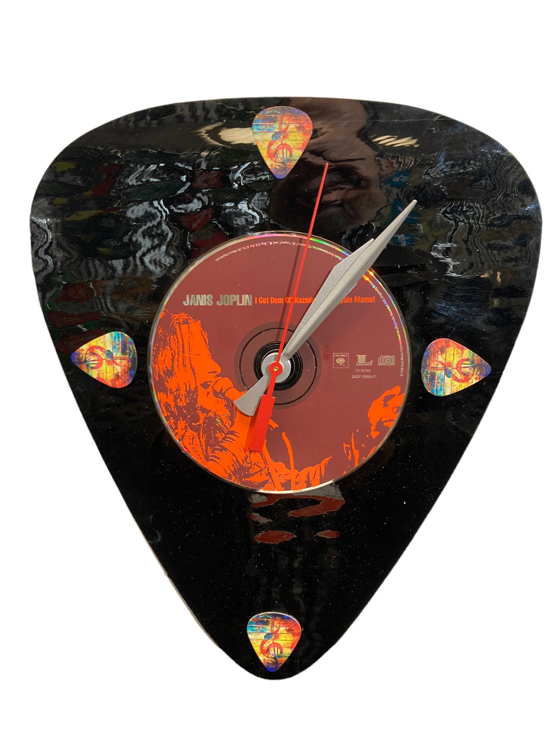 Rocking The Clock Studio Series Glass Wall Clock | Wayfair