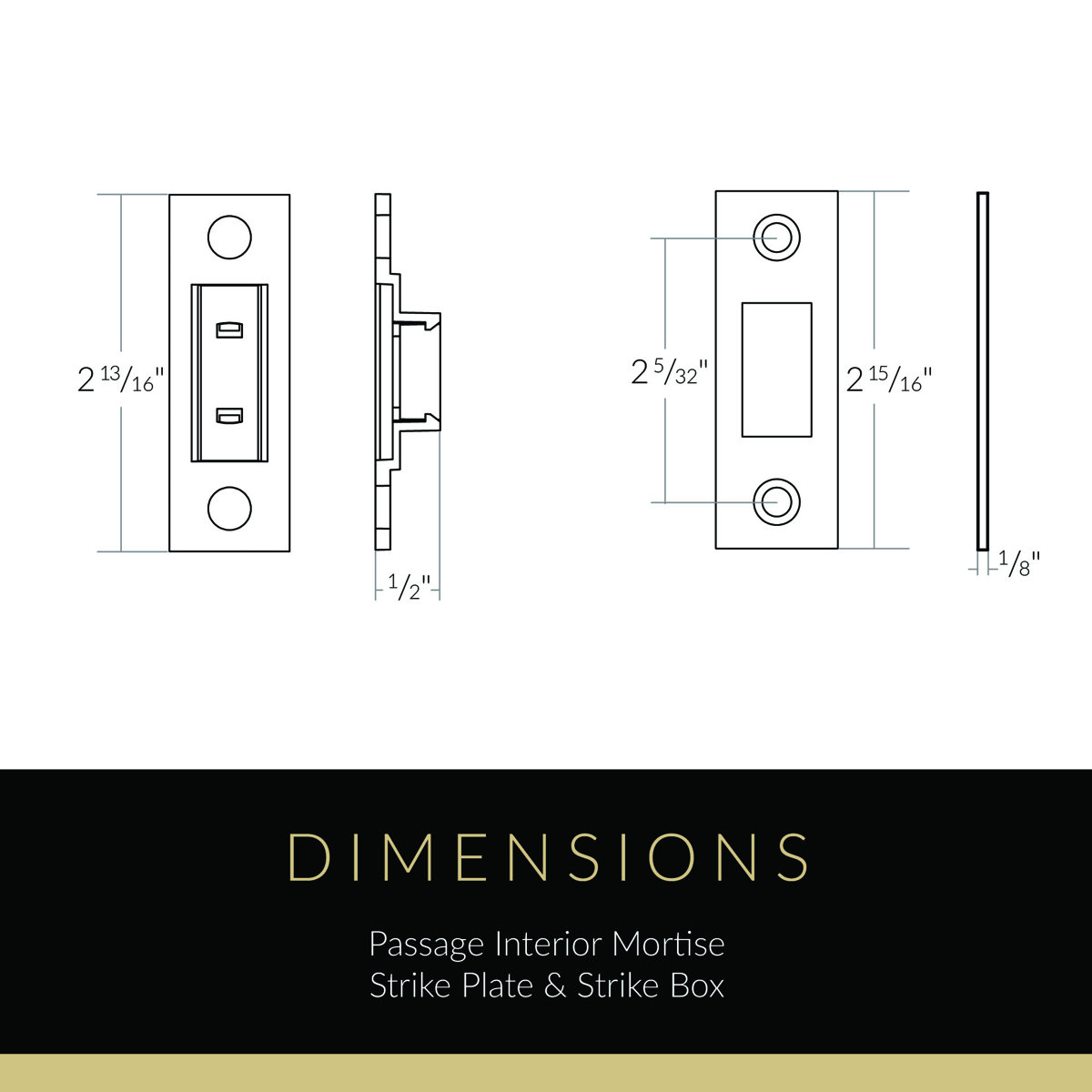 Emtek Passage Interior Mortise Set w/ Quincy Rosette & Windsor Glass ...