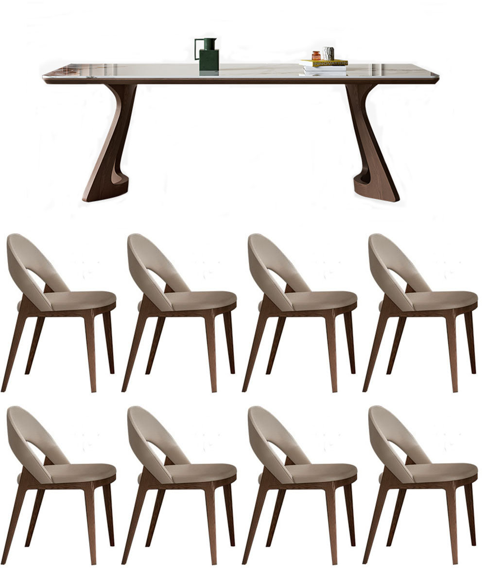 ASS Comfort Zone Modern simple ash solid wood rock table - Wayfair Canada