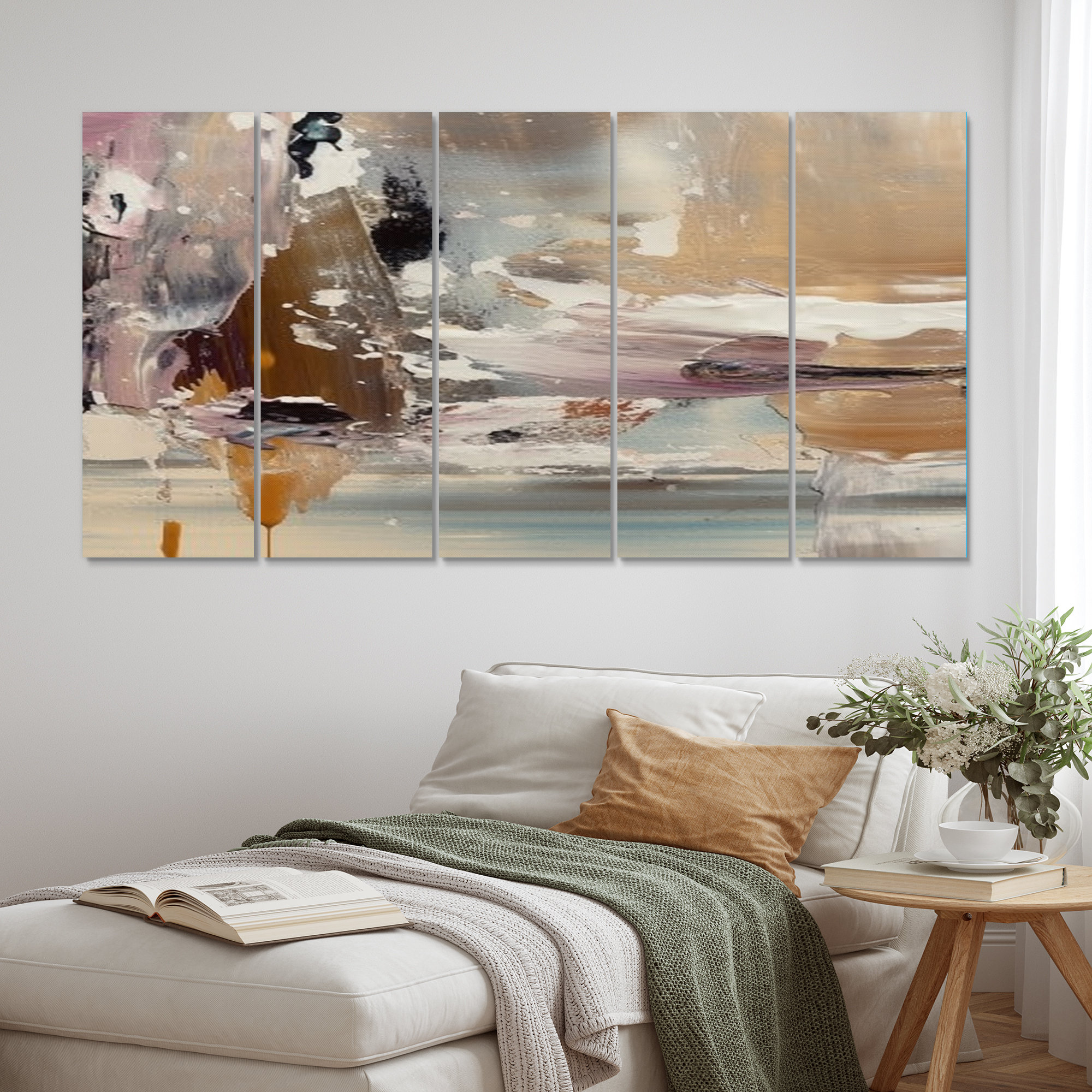 Wrought Studio™ Contemporary Here Abstract Expressionism I - Abstract ...