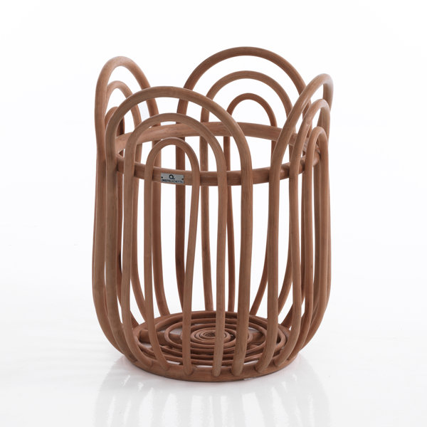 Oresteluchetta Srl Korb Lily aus Rattan | Wayfair.de