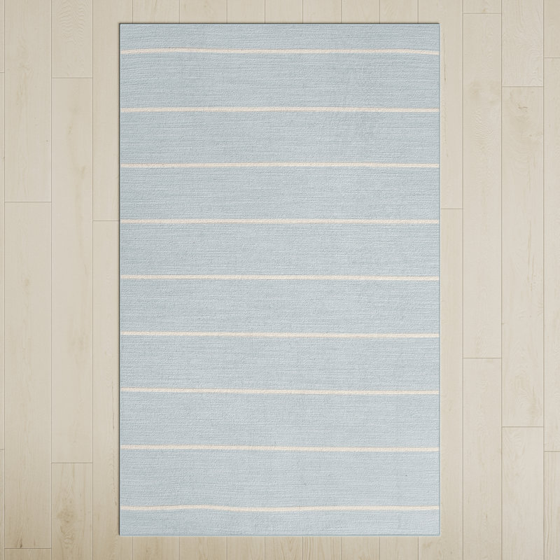 Birch Lane™ Aldine Flatweave Wool Striped Rug & Reviews | Wayfair