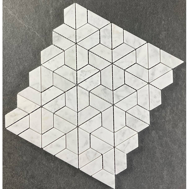 Supreme Tile Fidget Spinner 1" x 1" Marble Random Mosaic Wall & Floor ...