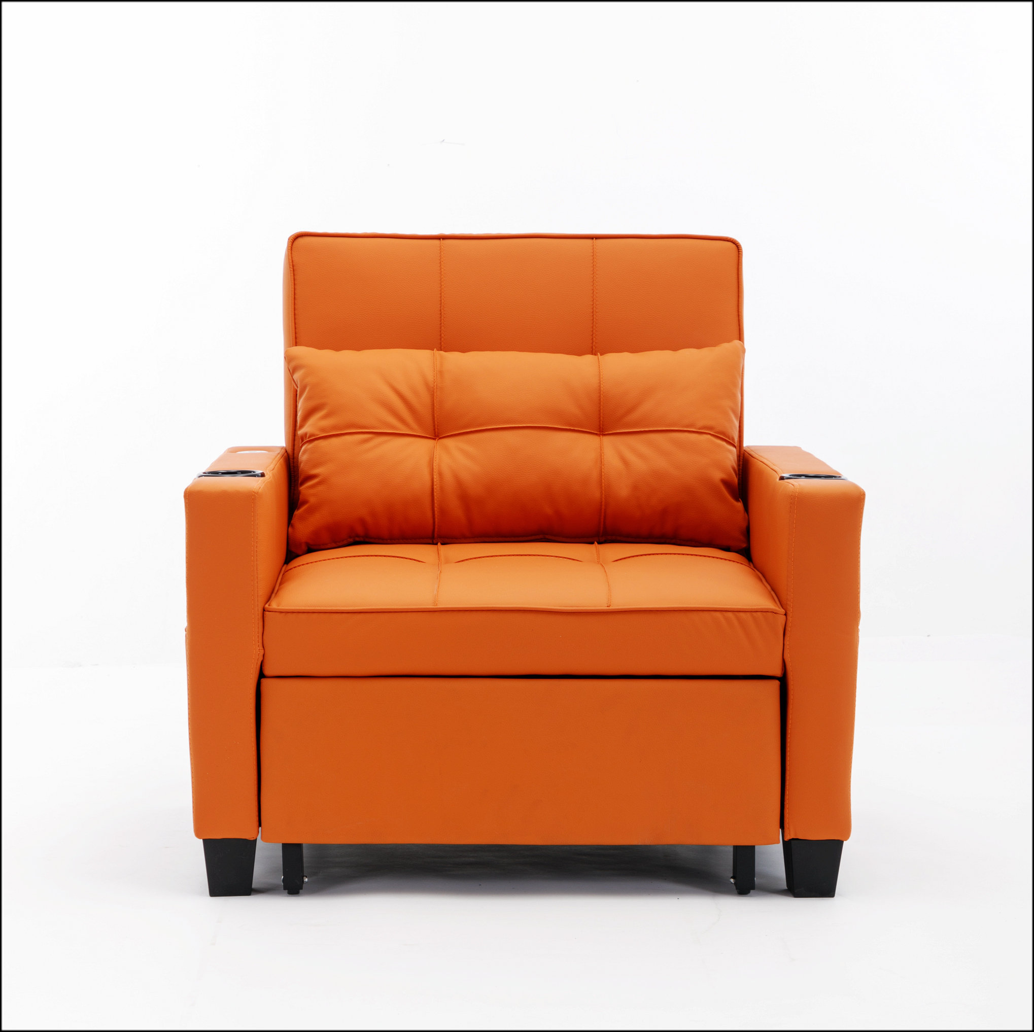 Latitude Run® Chair Bed Convertible Chair 3-in-1 Pull Out Sleeper Chair ...