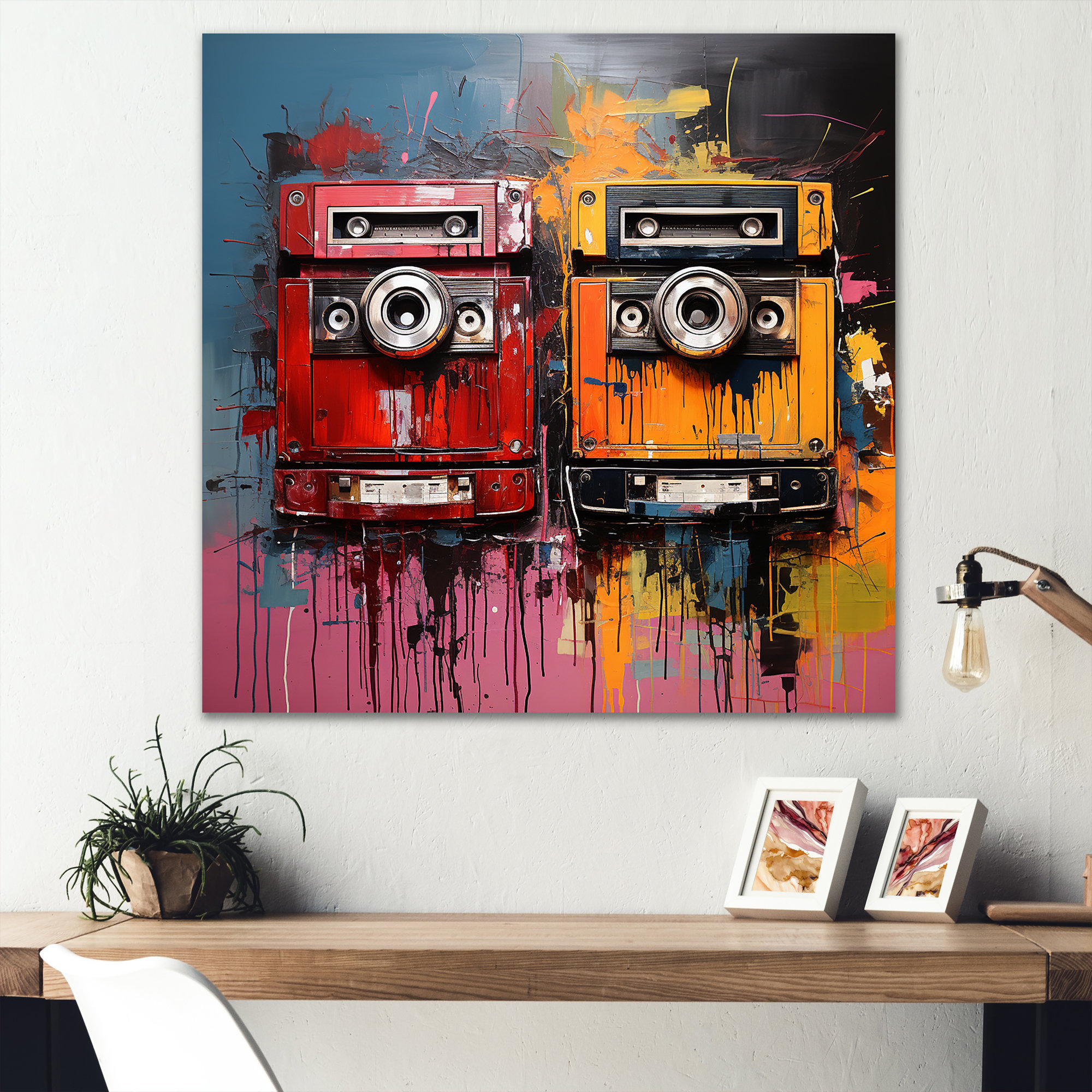 17 Stories Colorful Insta Gram Photo Camera II - Cassette Tapes Metal ...