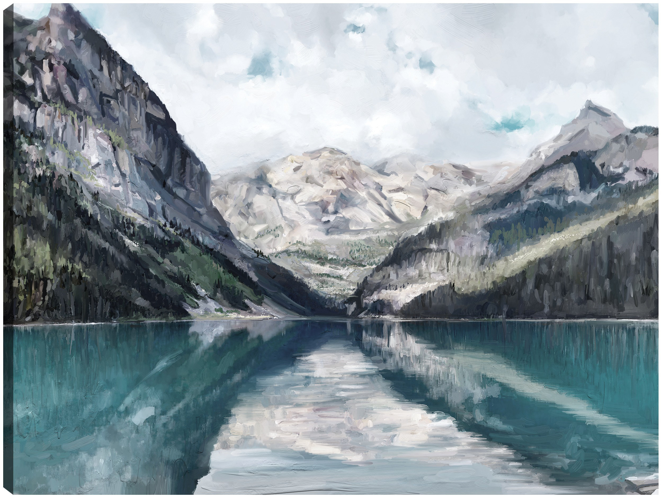 Millwood Pines Reflective Range Light by Studio Arts Canvas Art Print ...