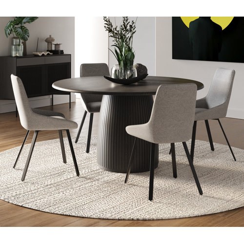 Modern 6 Seat Round Dining Tables | AllModern