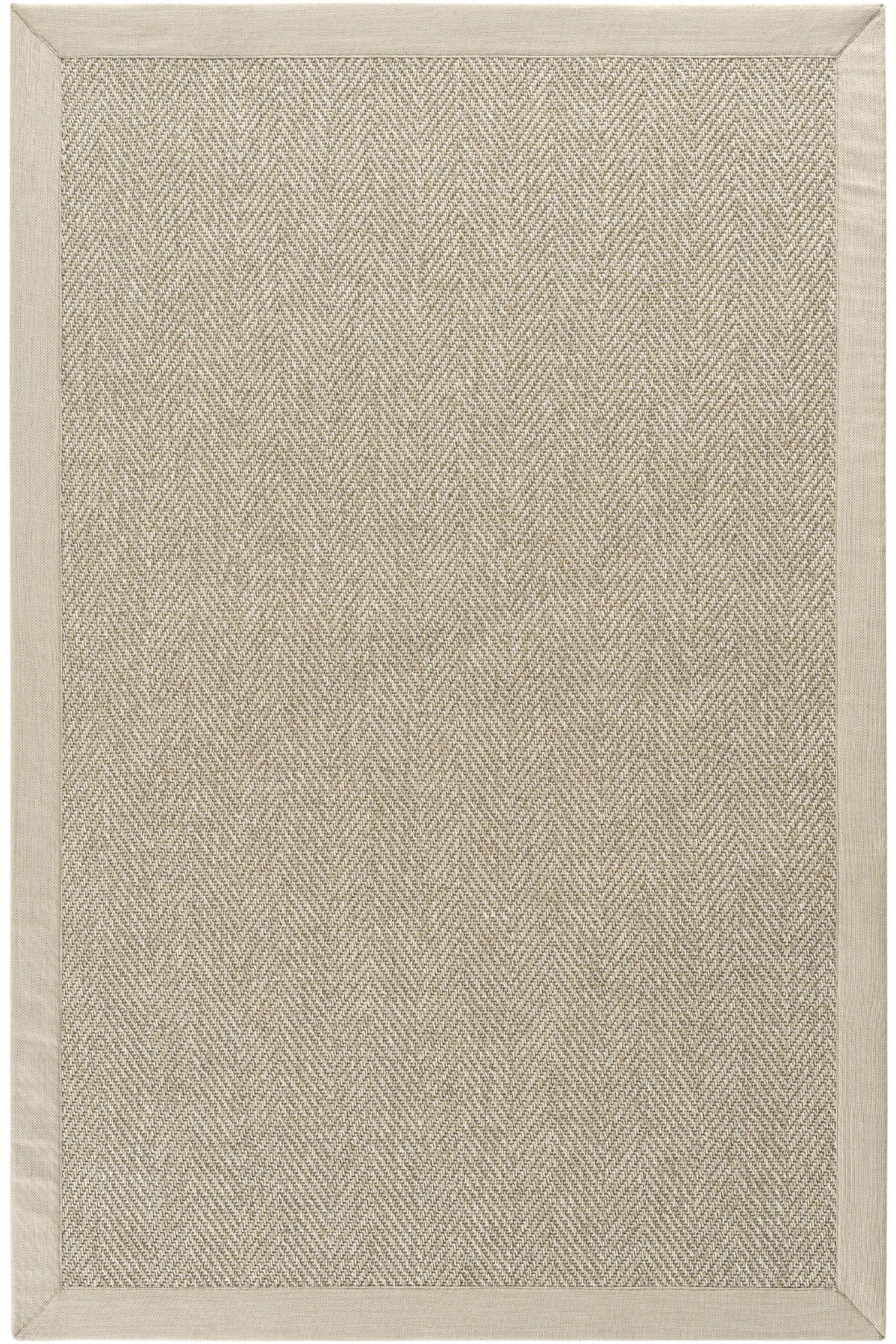 Rugpera Sydney Linen Monterey Border Sisal Carpet | Wayfair