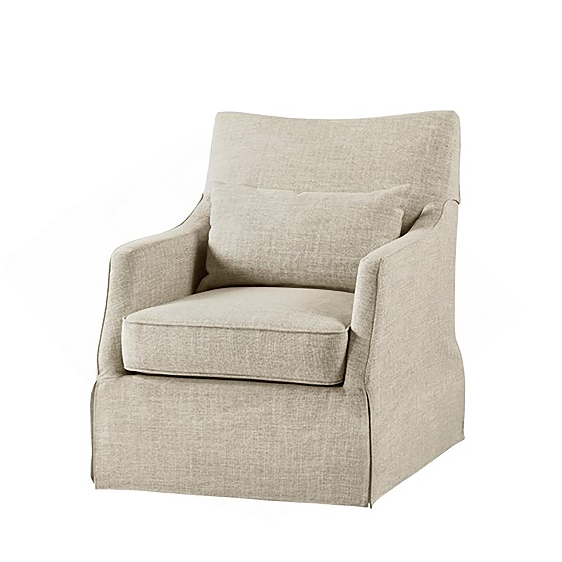 Latitude Run® Skirted Swivel Chair | Wayfair